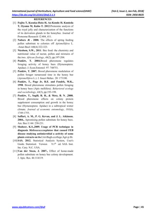 5 ijhaf feb-2018-4-the use of brood pheromones | PDF