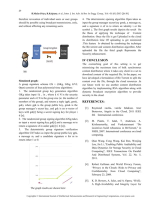 ENHANCING SECURITY IN CLOUD COMPUTING BY COMBINING DYNAMIC BROADCAST ENCRYPTION, BIT TORRENT AND ...