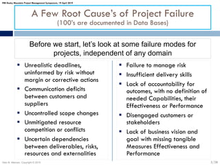 5 immutable principles of project success (Denver PMI) | PPT