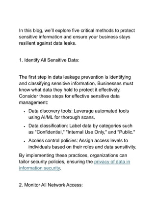 5 Important Data Leakage Prevention Methods to Protect Sensitive Information.pdf