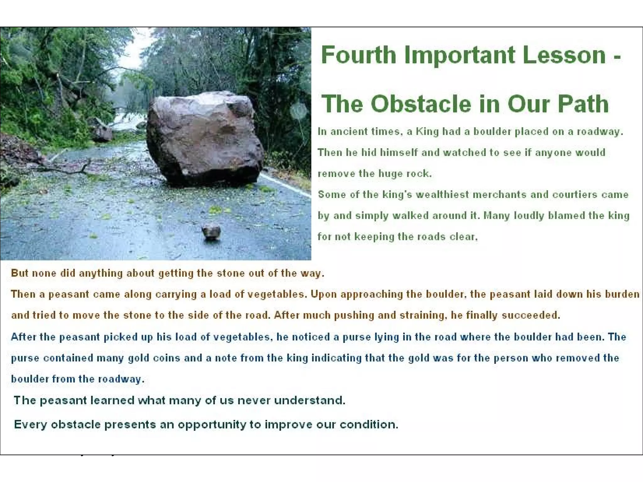 5 Important Lessons Of Life | PPS