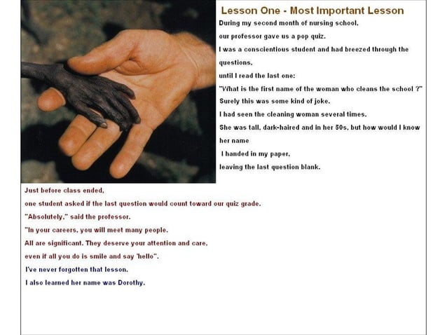 5 Important Lessons Of Life | PPS