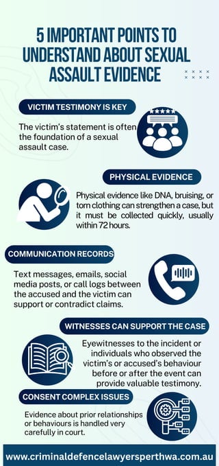 Important Points to Understand About Sexual Assault Evidence | PDF