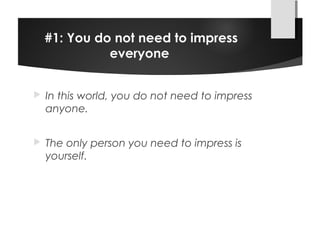 5 important reasons to say no | PPT