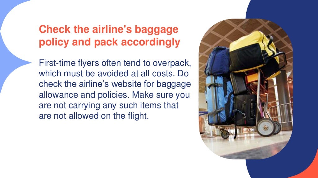 5 Important Tips for First-Time Flyers | PPT