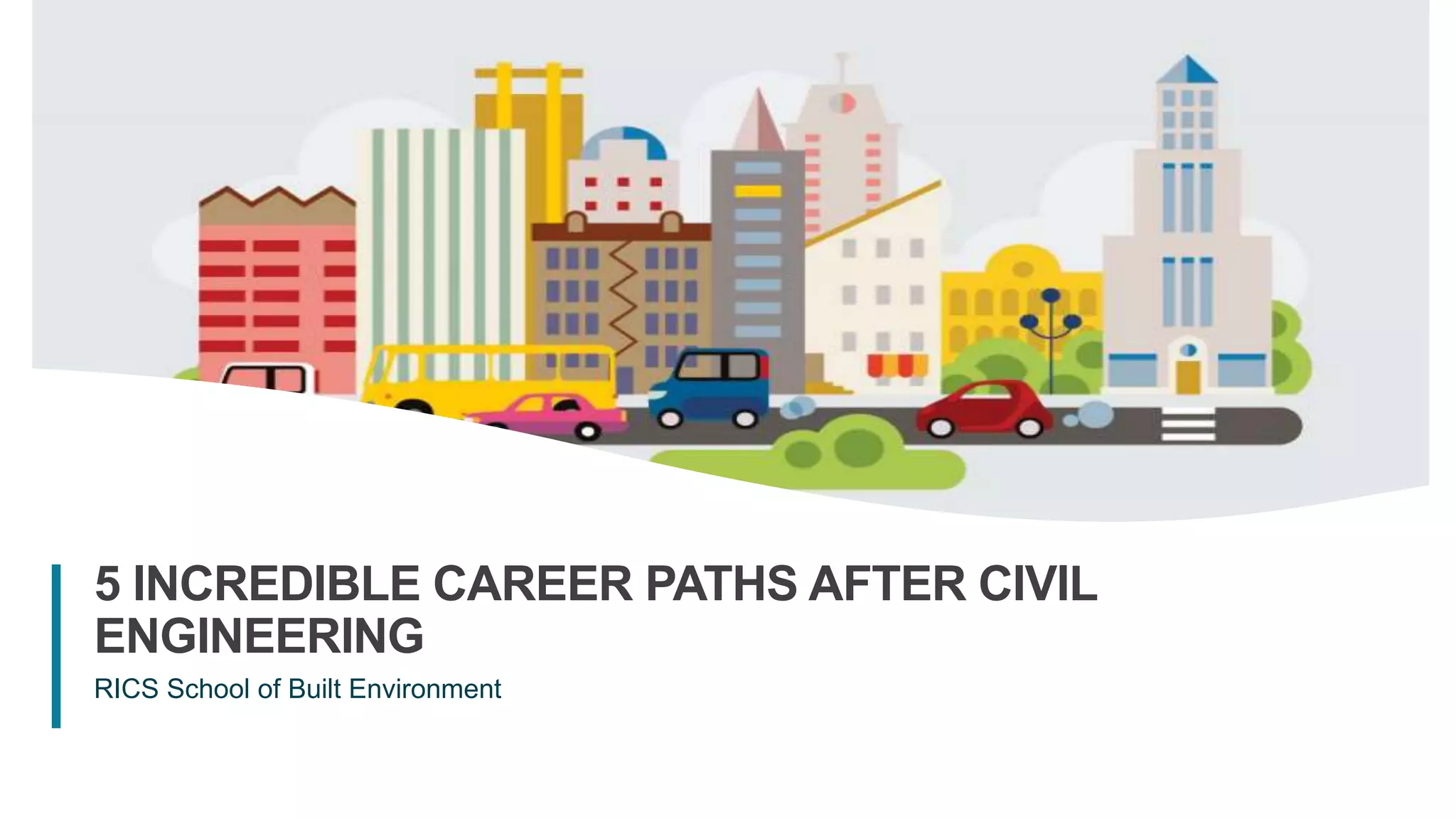 5 incredible career paths after civil engineering | PPTX