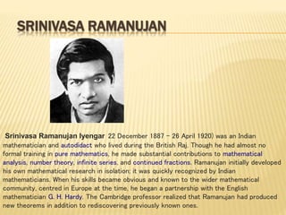 Famous Indian Mathematician With Names