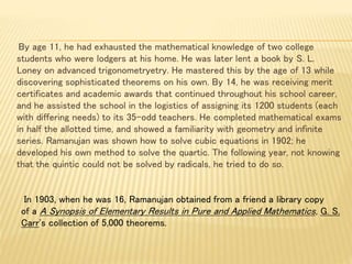 5 indian mathematicians | PPTX