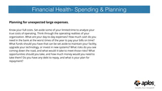 5 indicators to understanding your organization's financial health | PDF