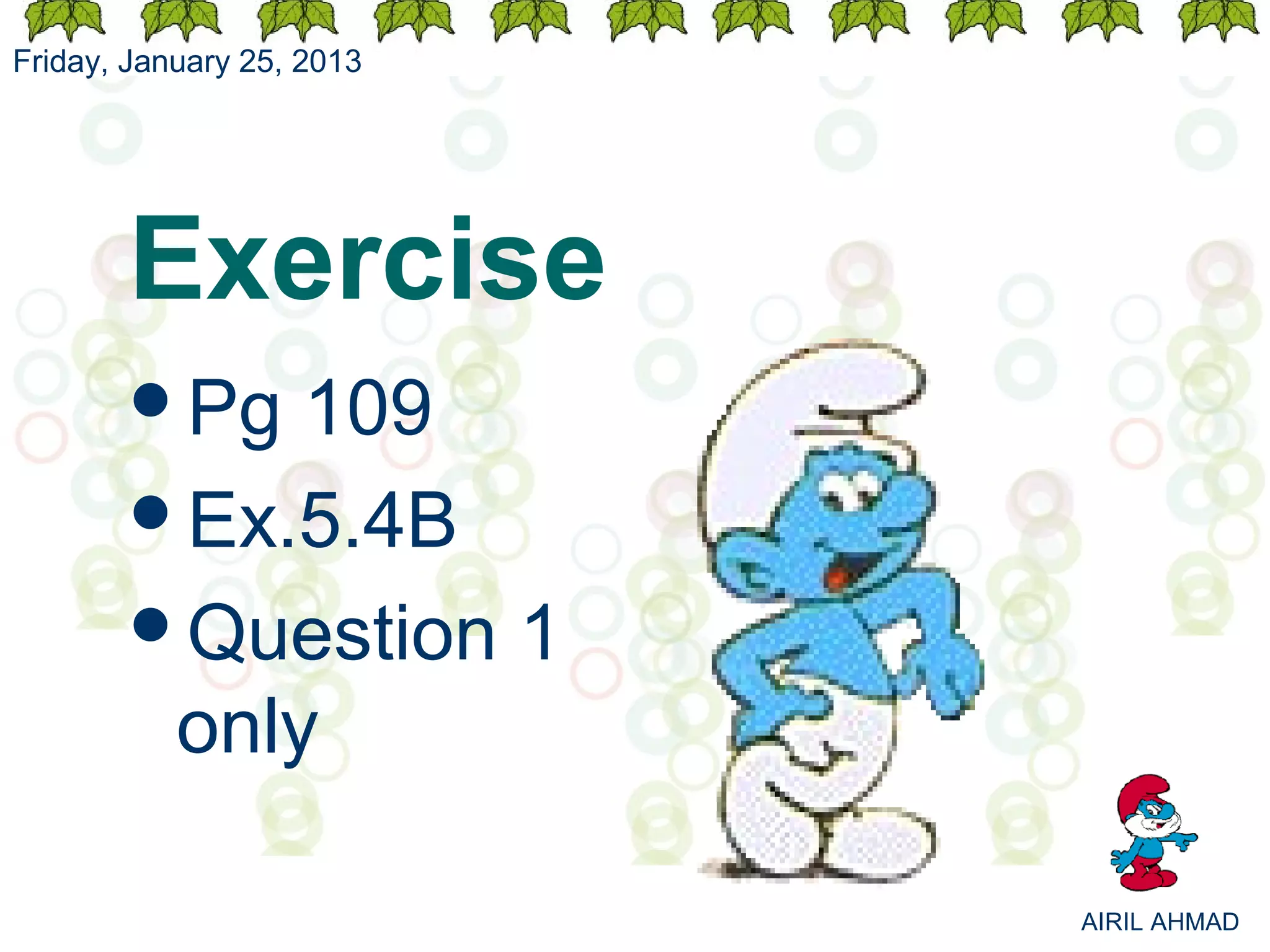 NOTE MATH FORM 3 - INDICES | PPS