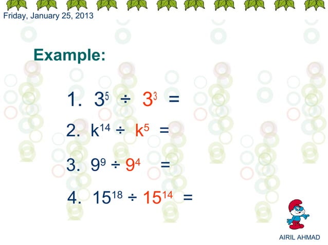 NOTE MATH FORM 3 - INDICES | PPS