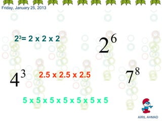 NOTE MATH FORM 3 - INDICES | PPS