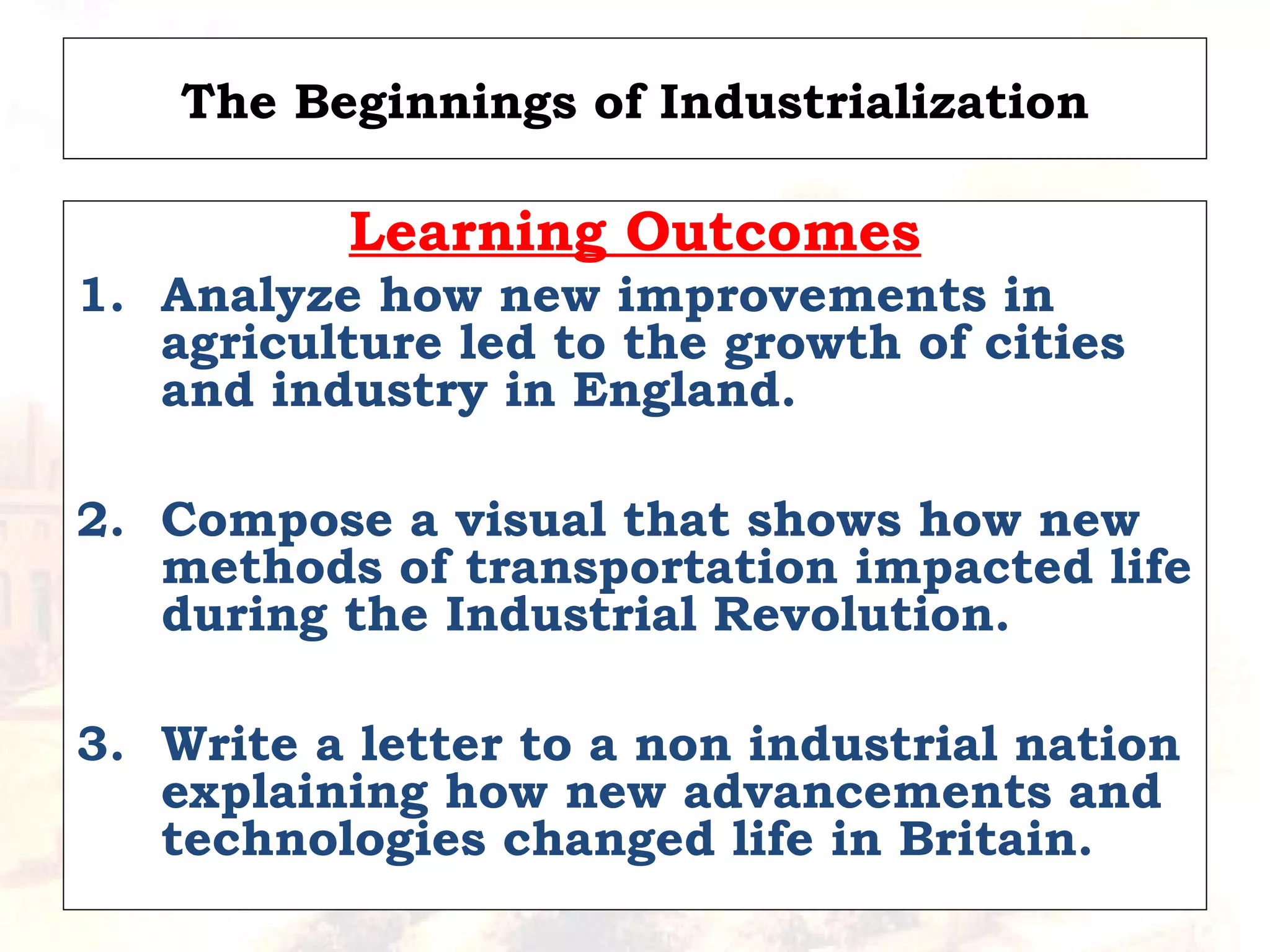 # 5 Industrial Revolution | PPT