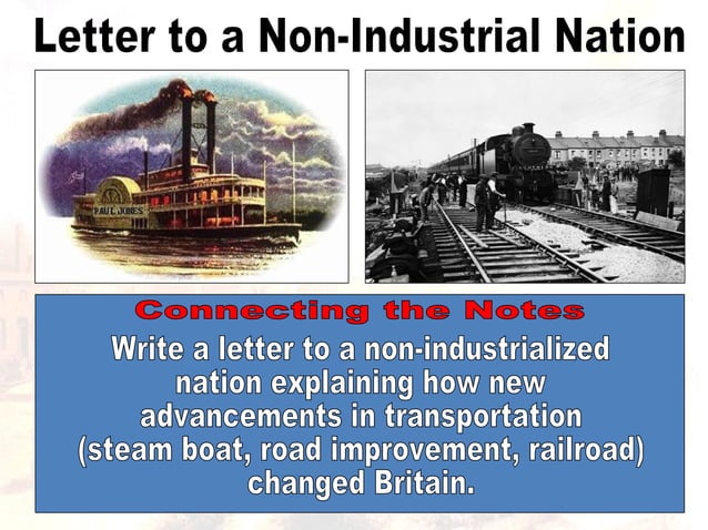 # 5 Industrial Revolution | PPT | Rail Travel | Travel Type