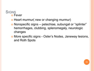 5 infective endocarditis | PPTX