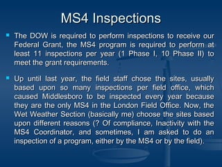 5 inspections | PPT | Developmental Sites | Real Estate