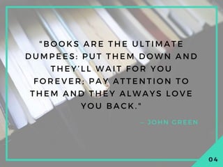 5 Inspiring Quotes About Reading for Kids and Students by Tim Green | PPT