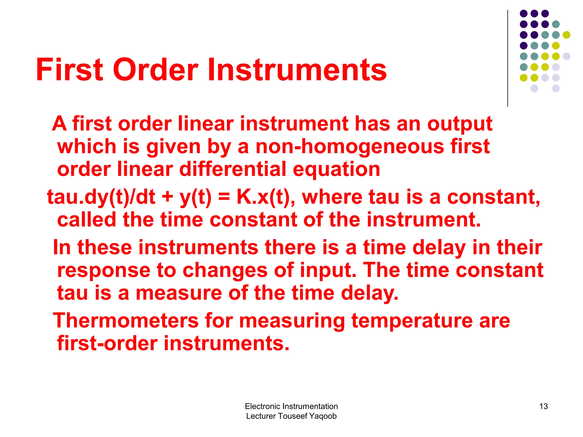 Instrument Classification : Active & Passive Instrument | PPT