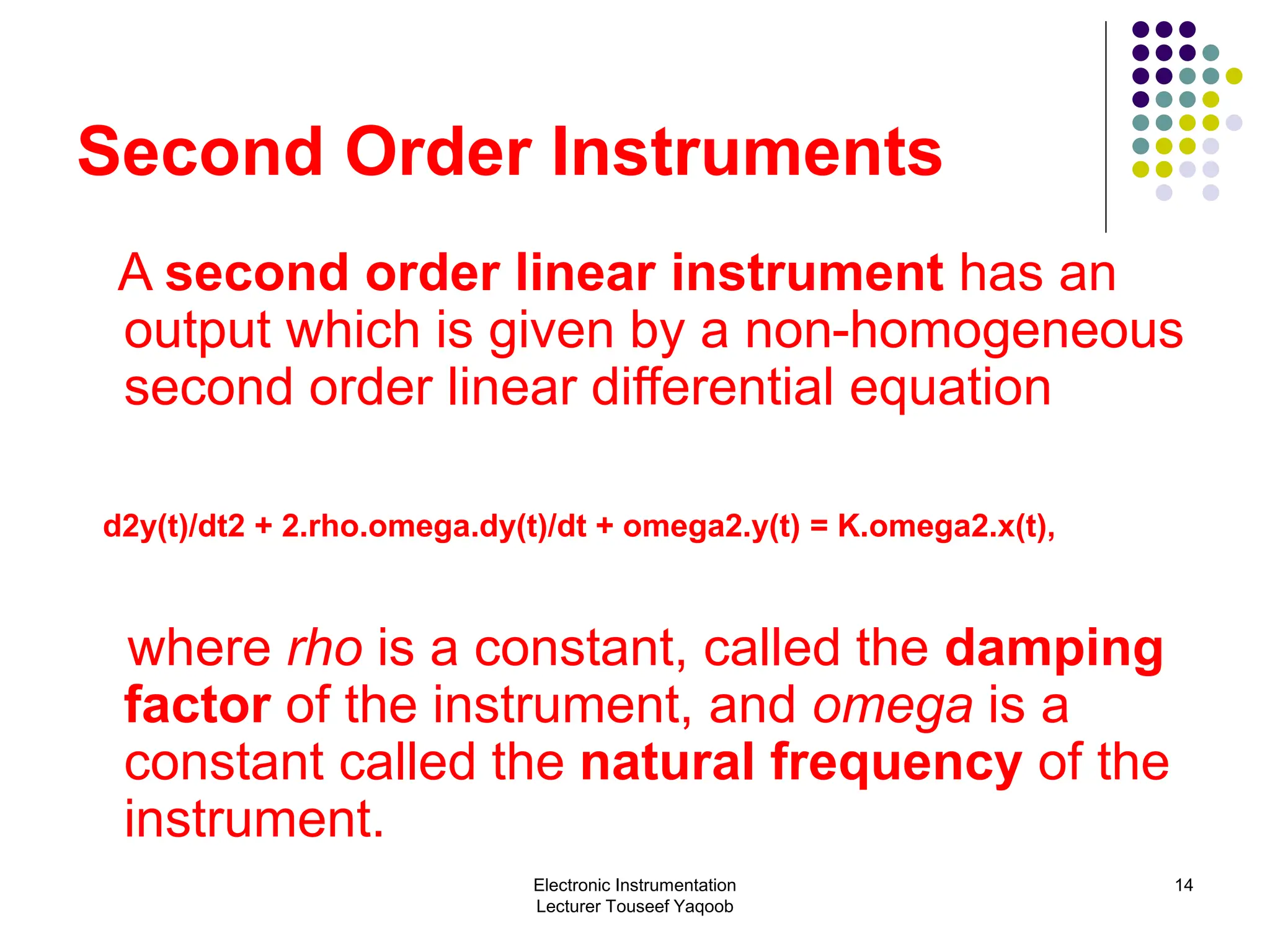 Instrument Classification : Active & Passive Instrument | PPT