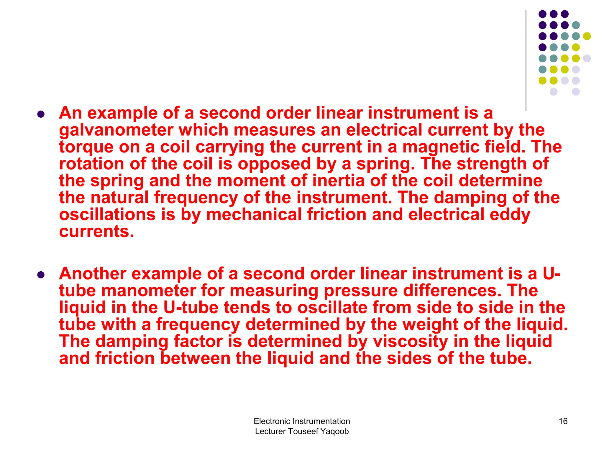 Instrument Classification : Active & Passive Instrument | PPT