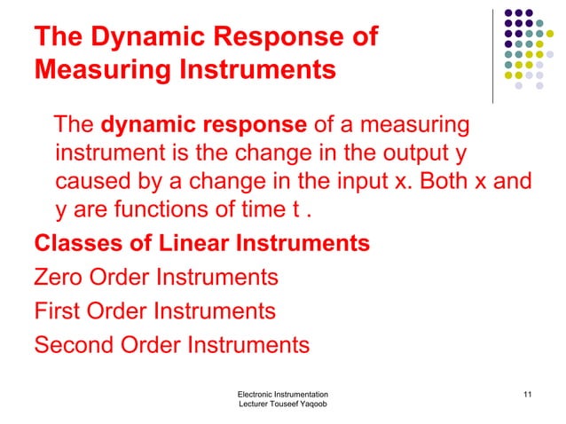 Instrument Classification : Active & Passive Instrument | PPT