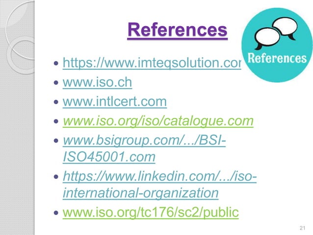 (5) integrated management system (ims) | PPTX