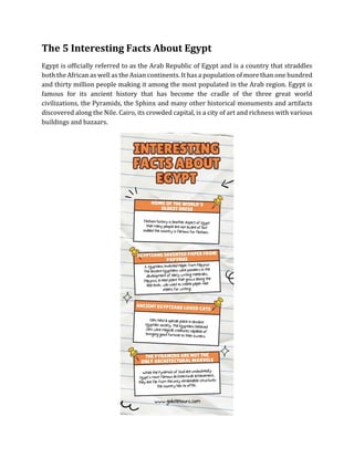 The Five Interesting Facts About Egypt.pdf