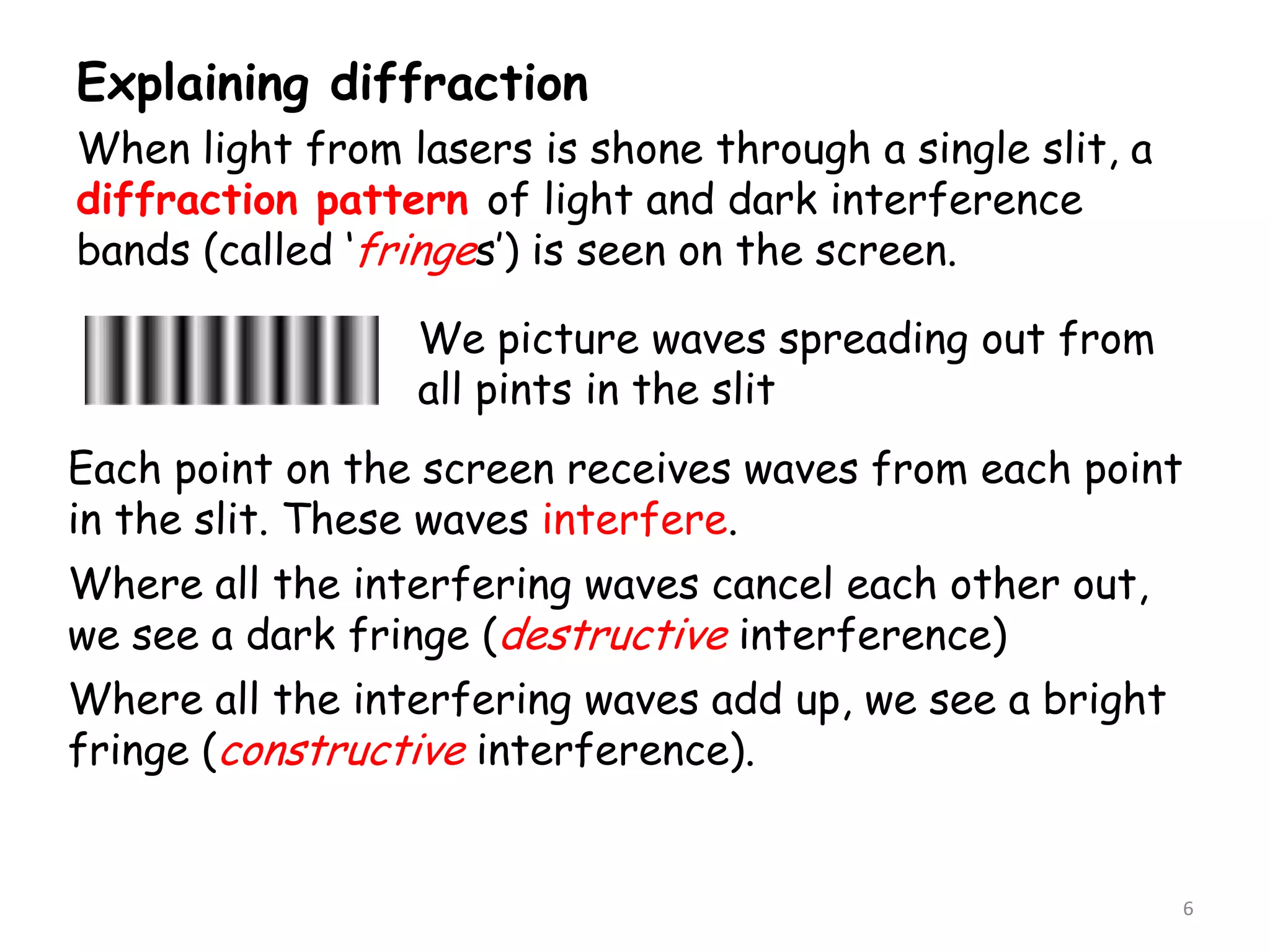 5 interference and diffraction | PPTX