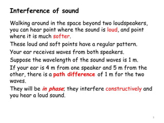 5 interference and diffraction | PPTX