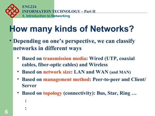 5 intro to networking | PPT