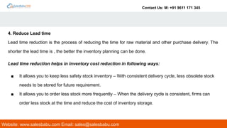 5 inventory reduction strategies for a more profitable business | PDF