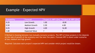 Strategic Financial Management: Investment Appraisal- Project Appraisal ...