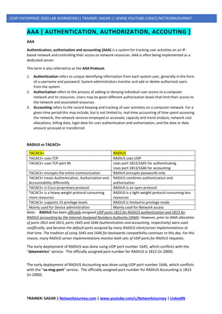 5 ip security aaa and acl | PDF