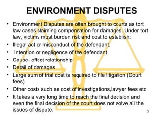 Role of judiciary in environment cases | PPT