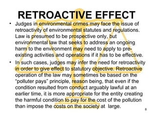 Role of judiciary in environment cases | PPT