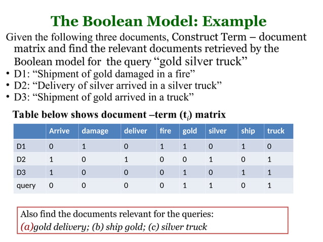 chapter 5 Information Retrieval Models.ppt | Search | Internet