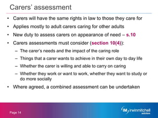 Care Act 2014 | PPTX