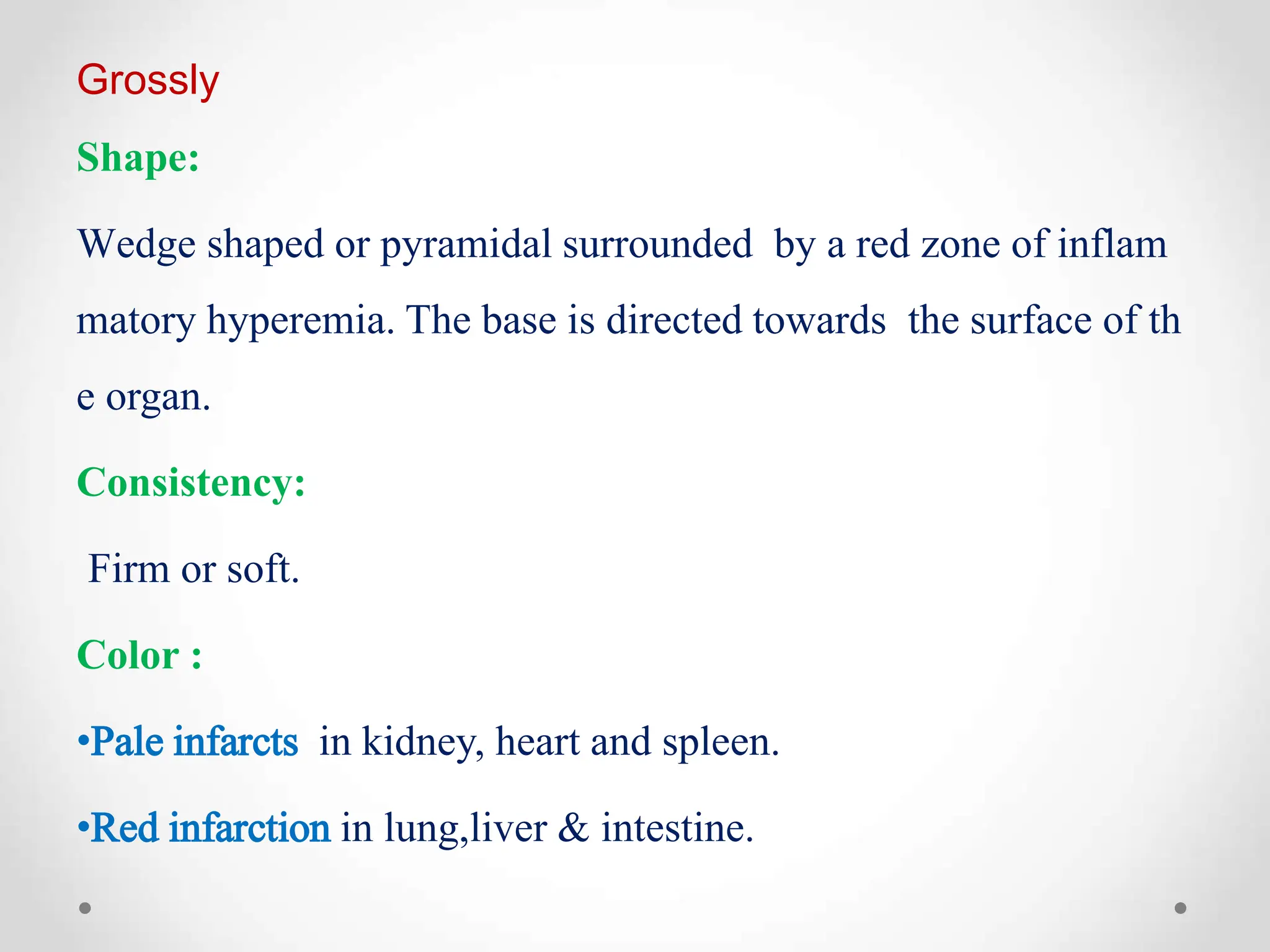 5 Ischemia Infarction & Gangrene in pathology.pptx