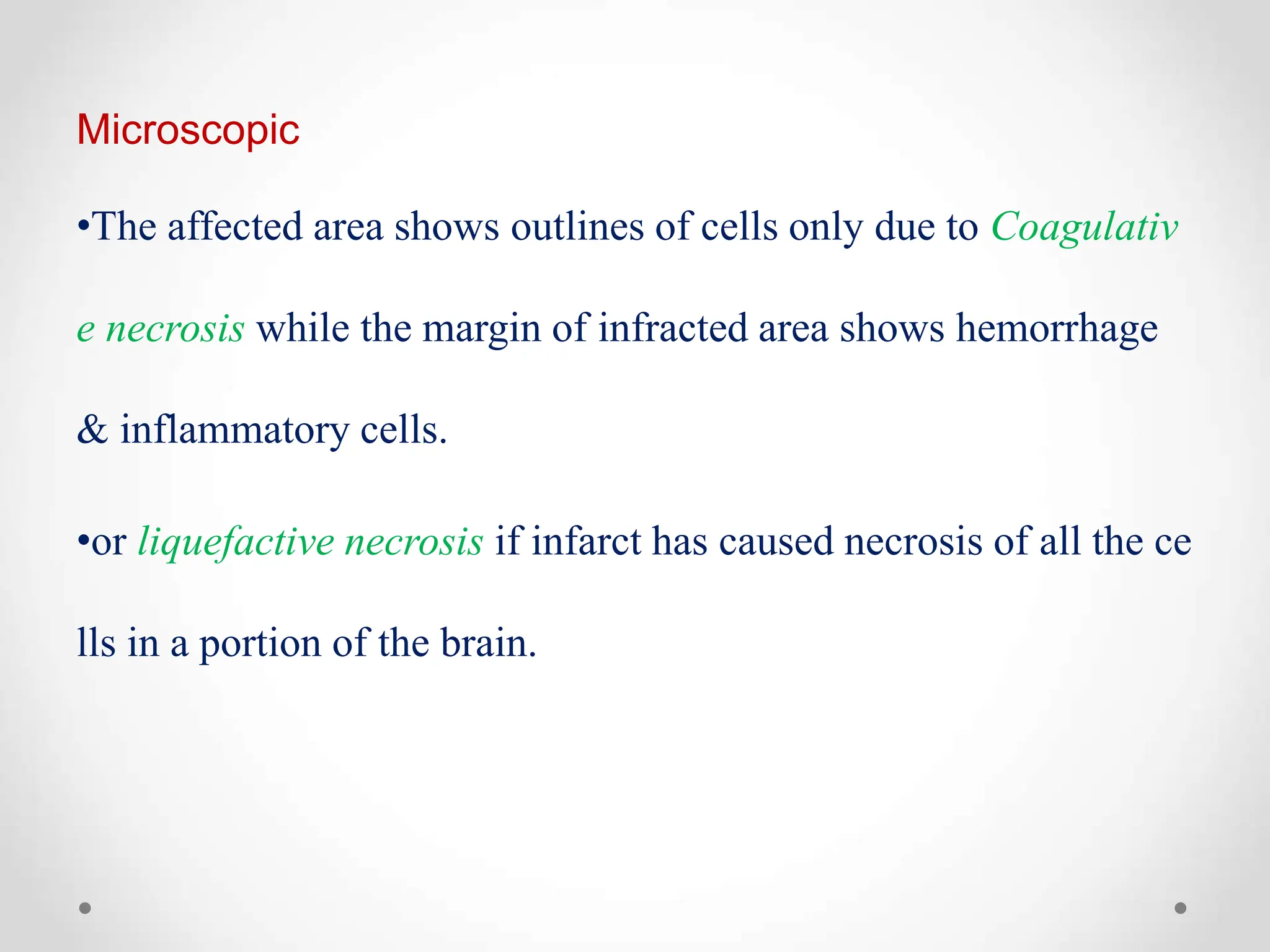 5 Ischemia Infarction & Gangrene in pathology.pptx