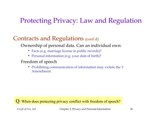 Privacy and personal information | PPT