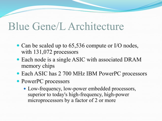 blue gene ppt | PPTX