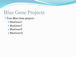 blue gene ppt | PPTX