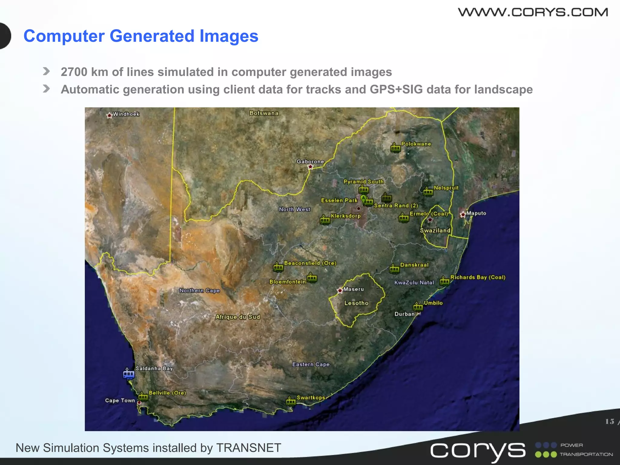 New Simulation Systems installed by Transnet | PPT