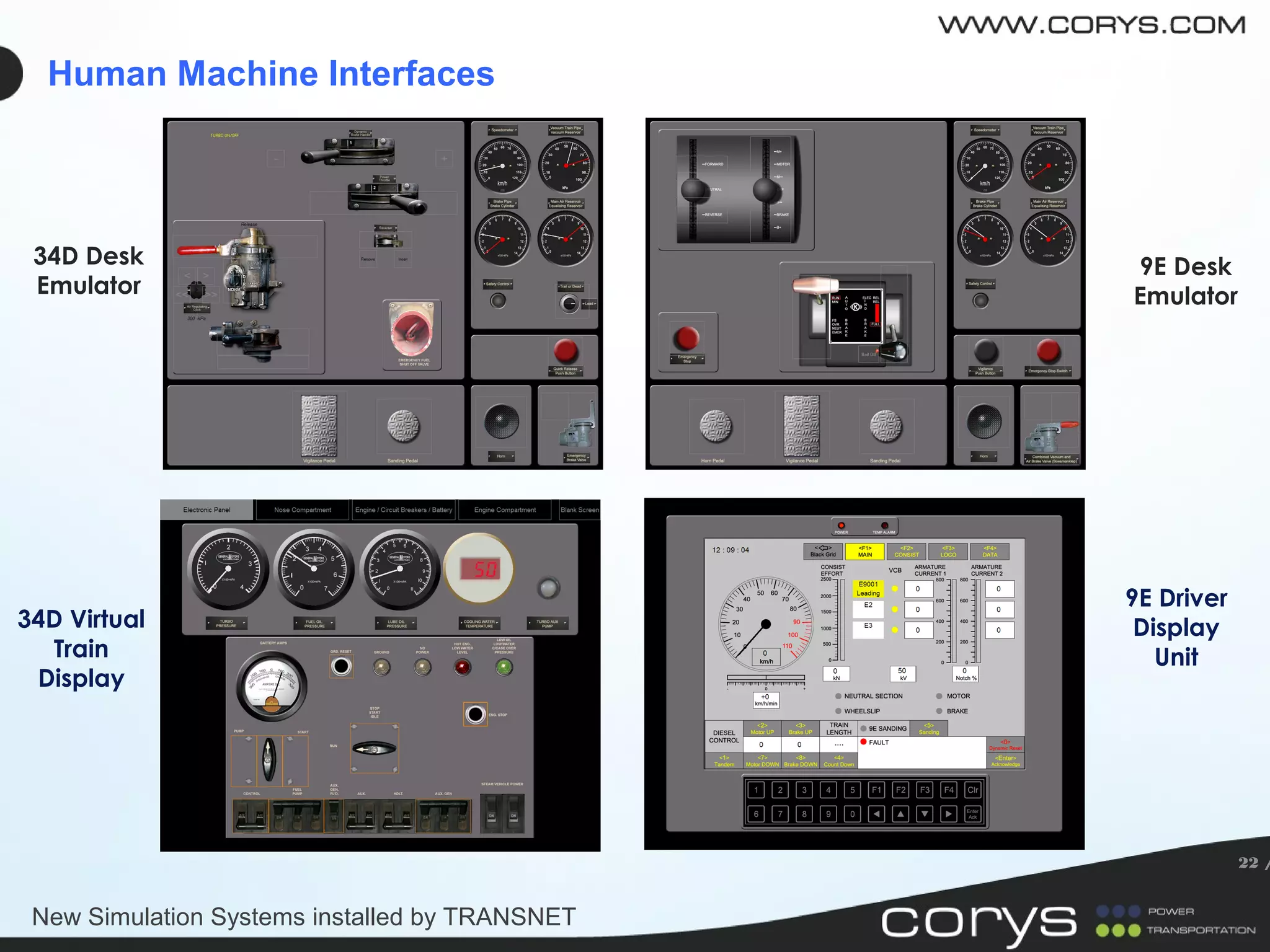 New Simulation Systems installed by Transnet | PPT