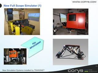 New Simulation Systems installed by Transnet | PPT