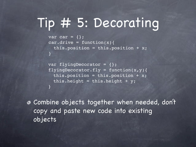 5 Tips for Writing Better JavaScript | PPT
