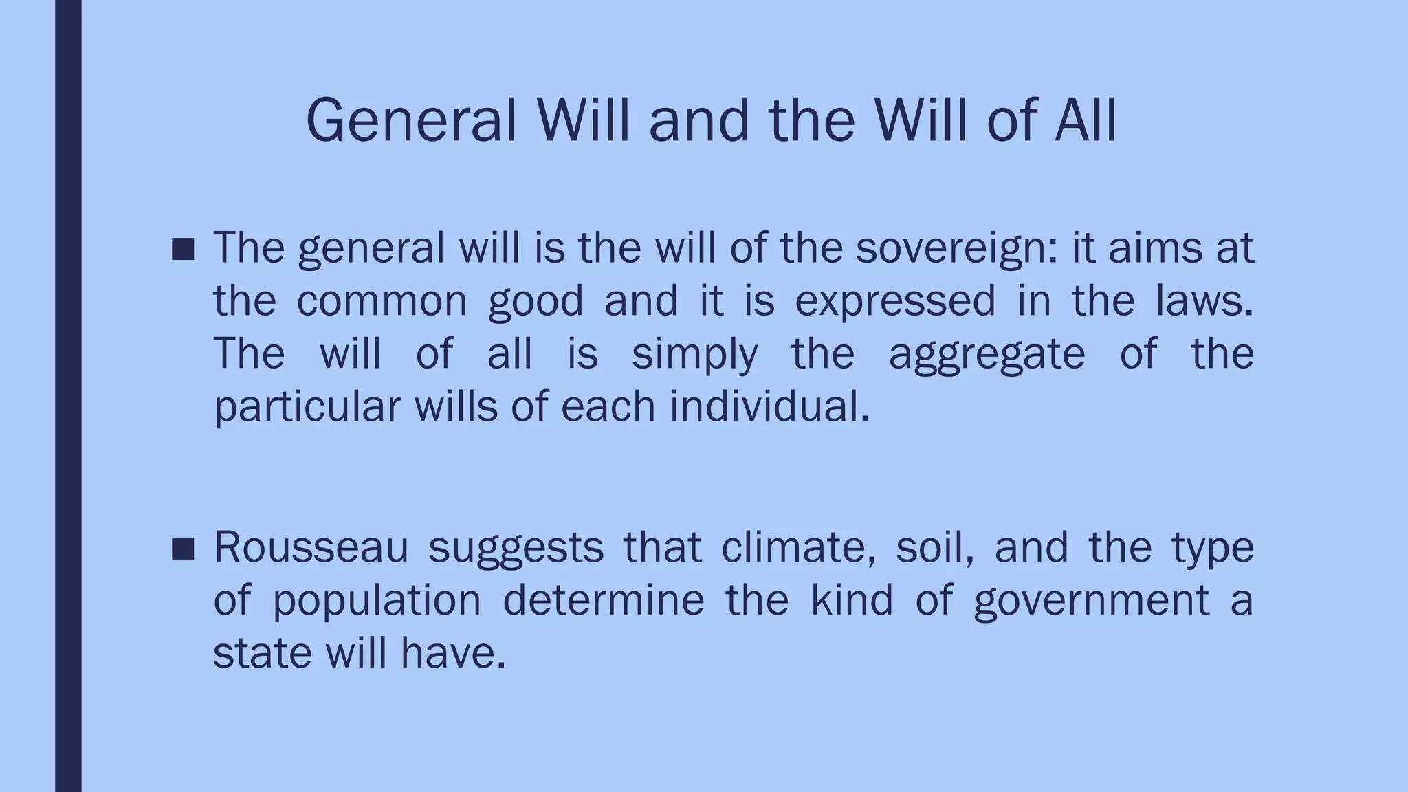Jean Jacques Rousseau’s | PPT