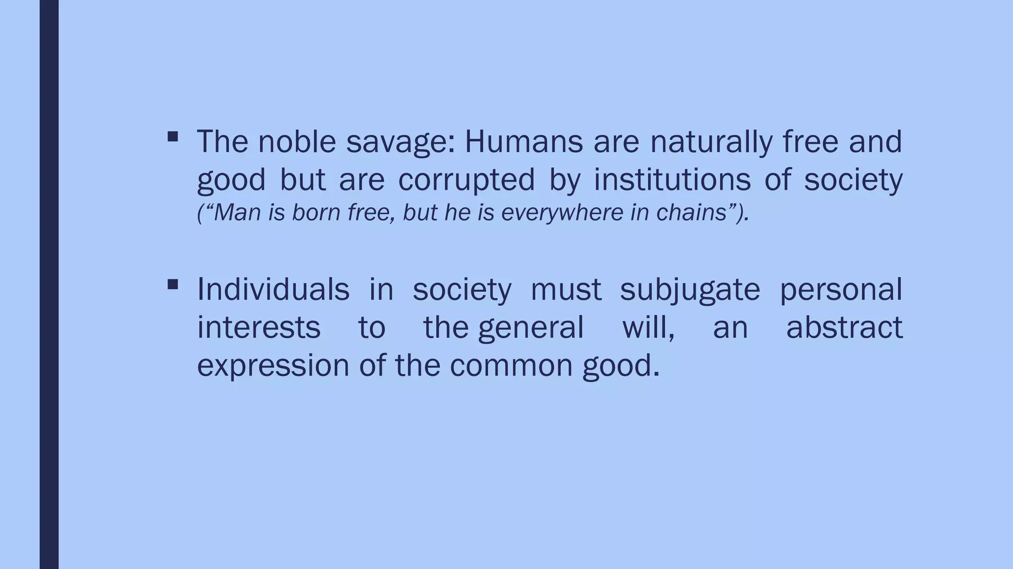 Jean Jacques Rousseau’s | PPT