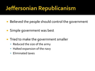 Jeffersonian Era | PPTX