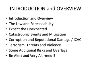 30 Years of Risk Management - An Unforeseeable Journey - Jim Hartnett ...